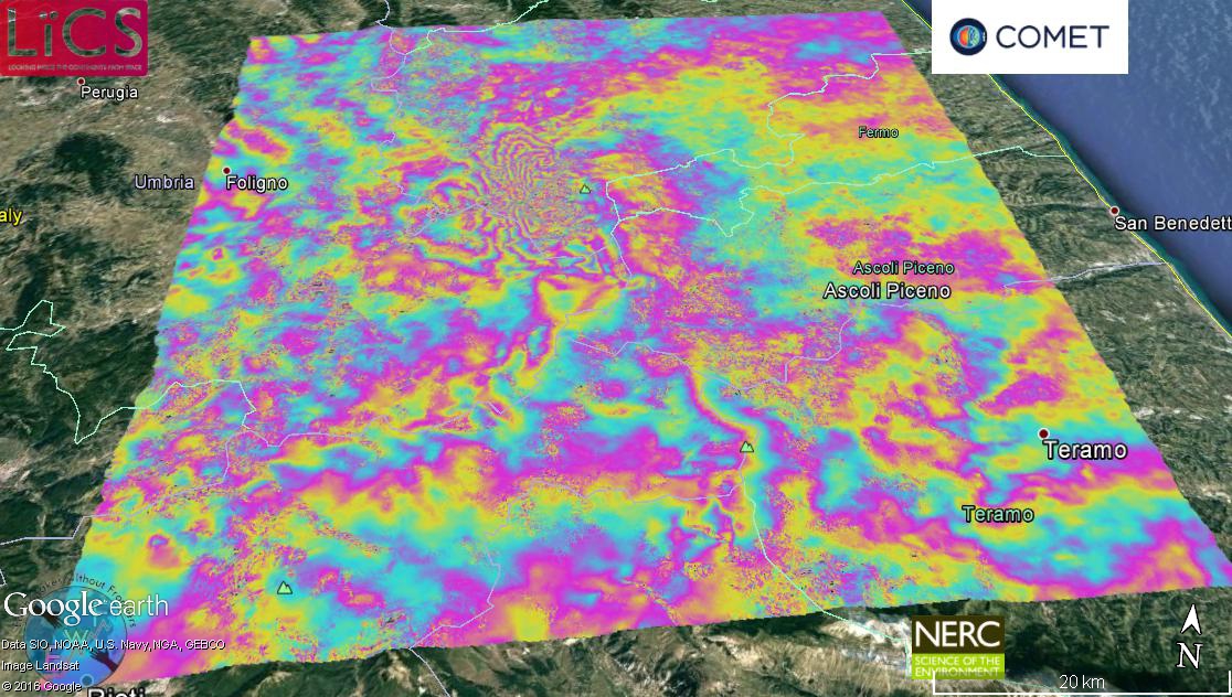 » Earthquakes in Italy: first InSAR data and field reconnaissance